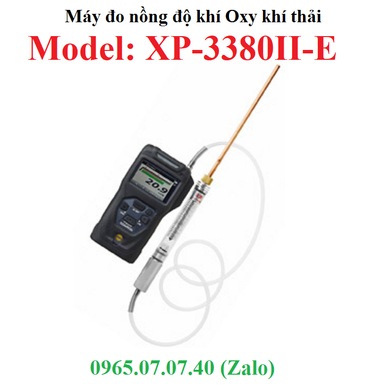 Máy đo khí Oxy khí thải XP-3380II-E Cosmos - Quang Anh Equipments