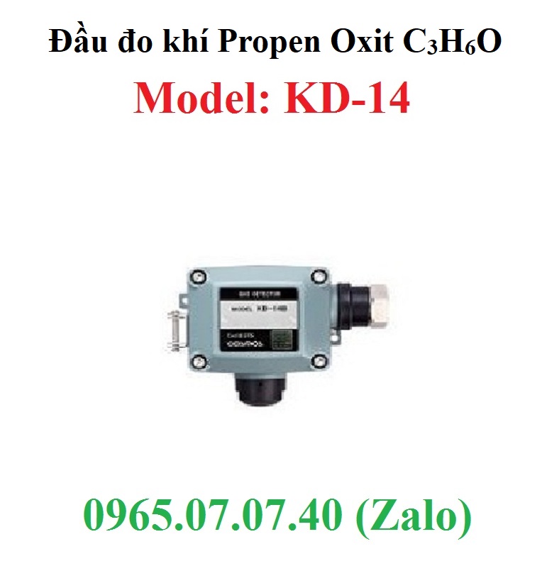 Đầu đo dò khí Propen Oxit KD-14B - Quang Anh Equipments